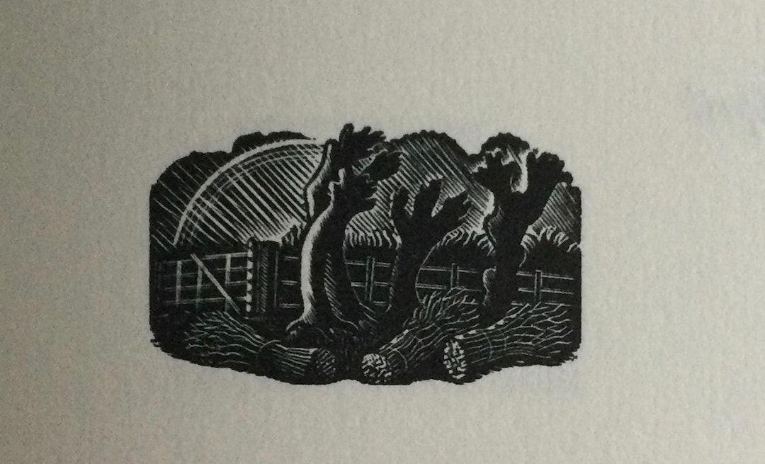 Eric Ravilious (1903-1942) Original Woodcut Printed From 1932 Block ...