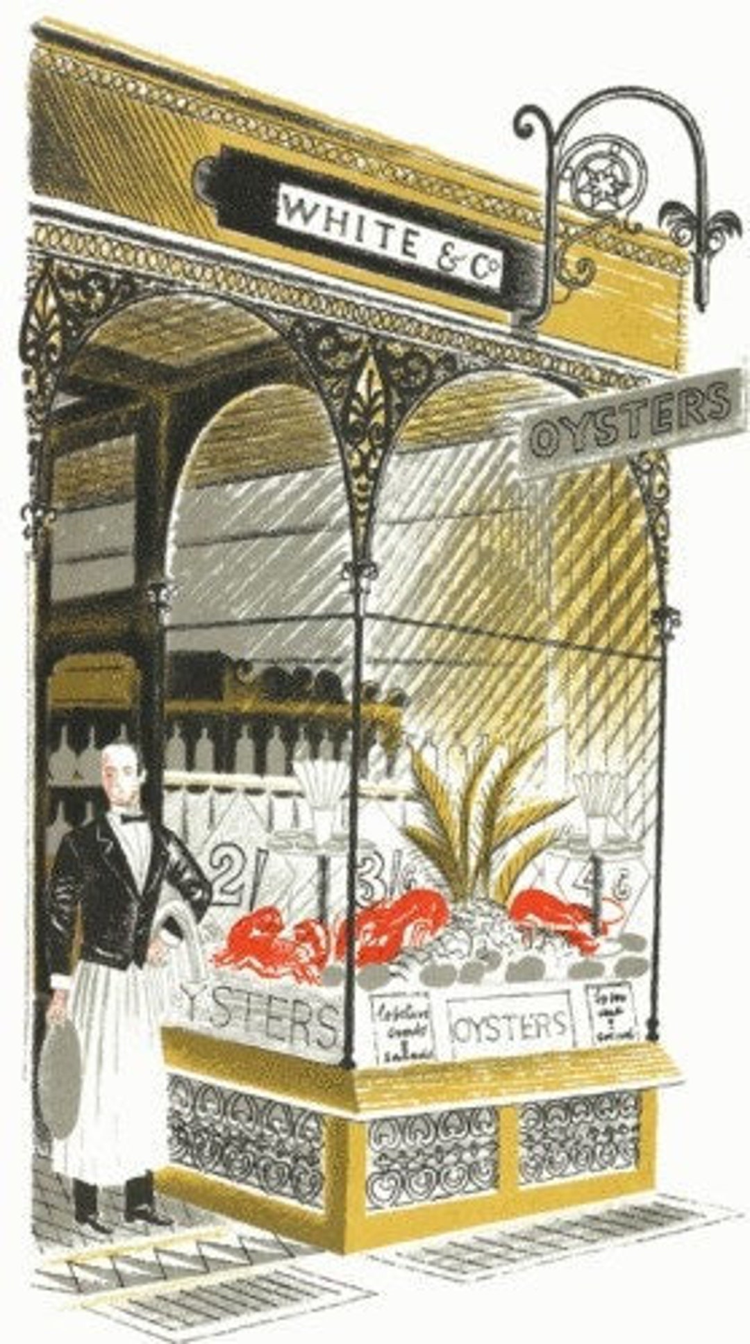 ERIC RAVILIOUS 'high Street' V&A Reprint 9x5.5ins. JM Richards - Etsy UK