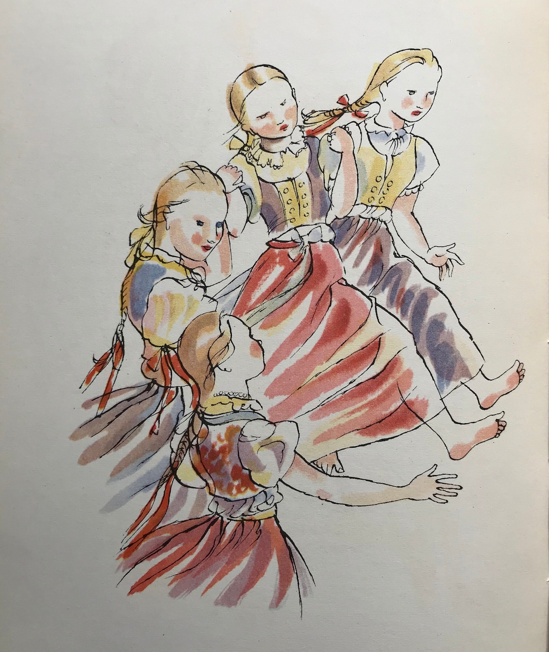 1948 KAREL SVOLINSKY LITHOGRAPH Printed by Průmyslová Tiskárna, Prague ...