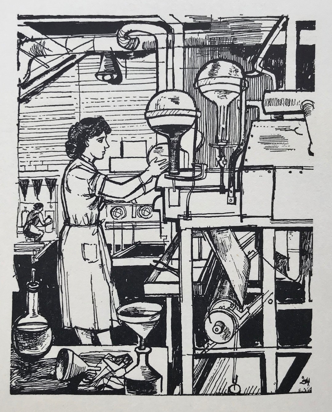 1951 JOHN MINTON Illustration From 'leaves of Gold', Printed Limited ...