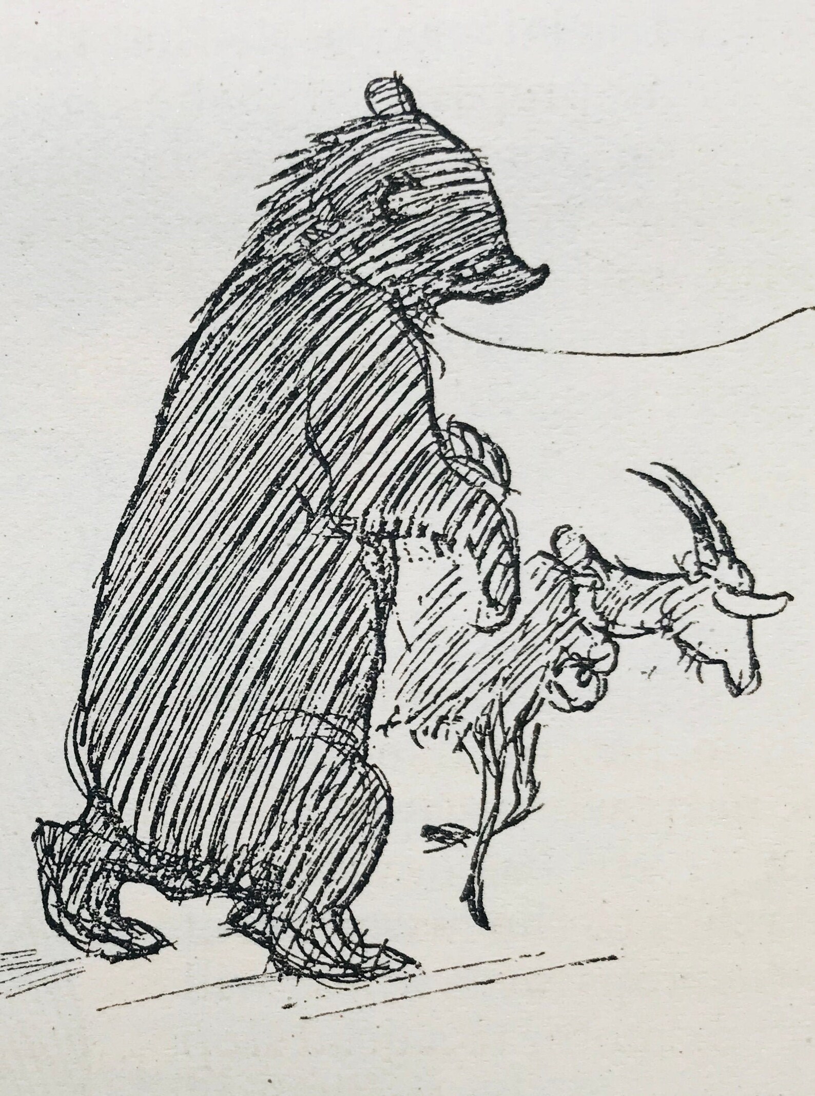 1925 ERNEST SHEPARD BÄR Illustration für Punch Magazine Winnie - Etsy.de