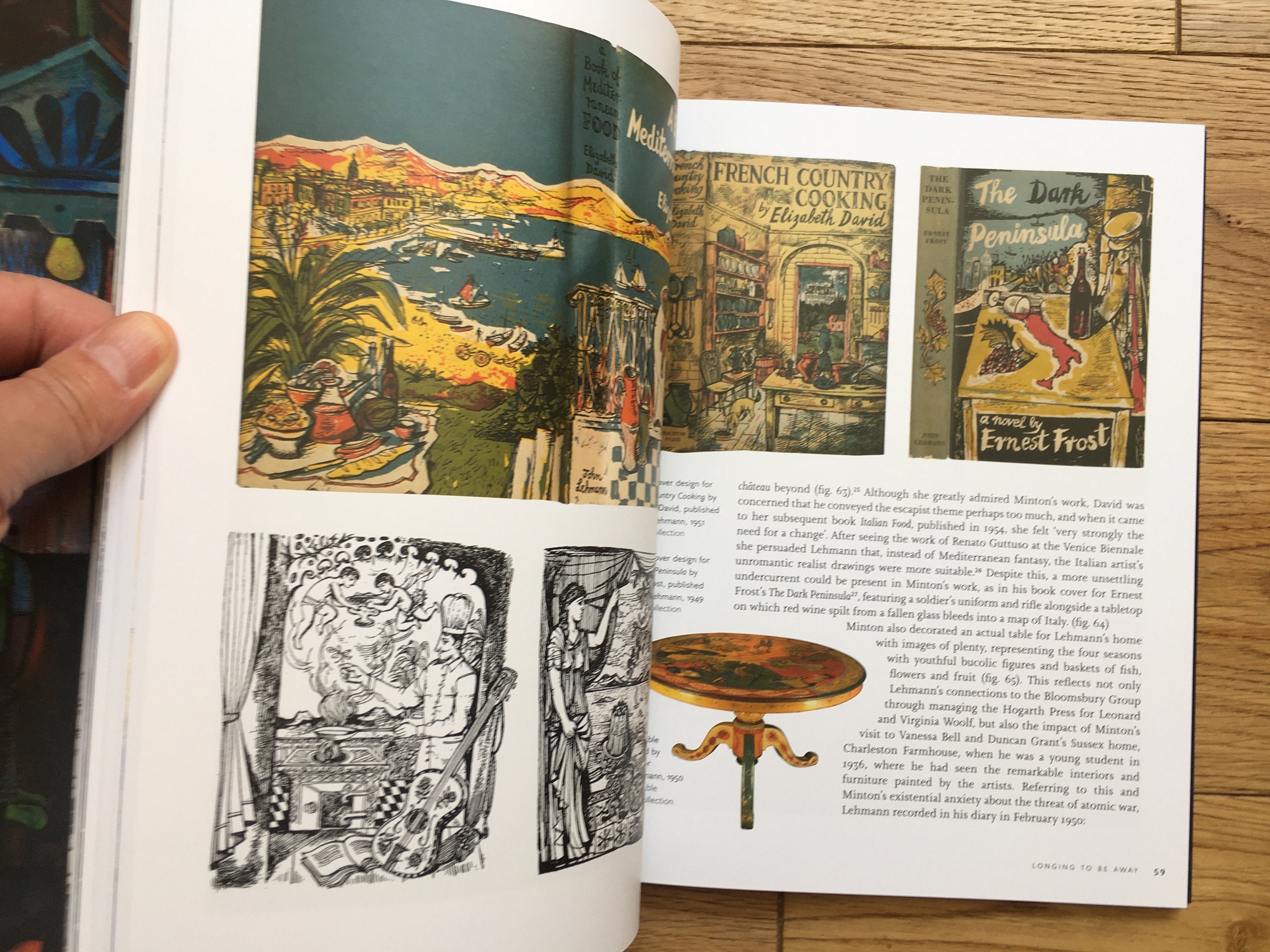 John Minton A Centenary Exhibition Simon Martin Frances Spalding 128pp ...