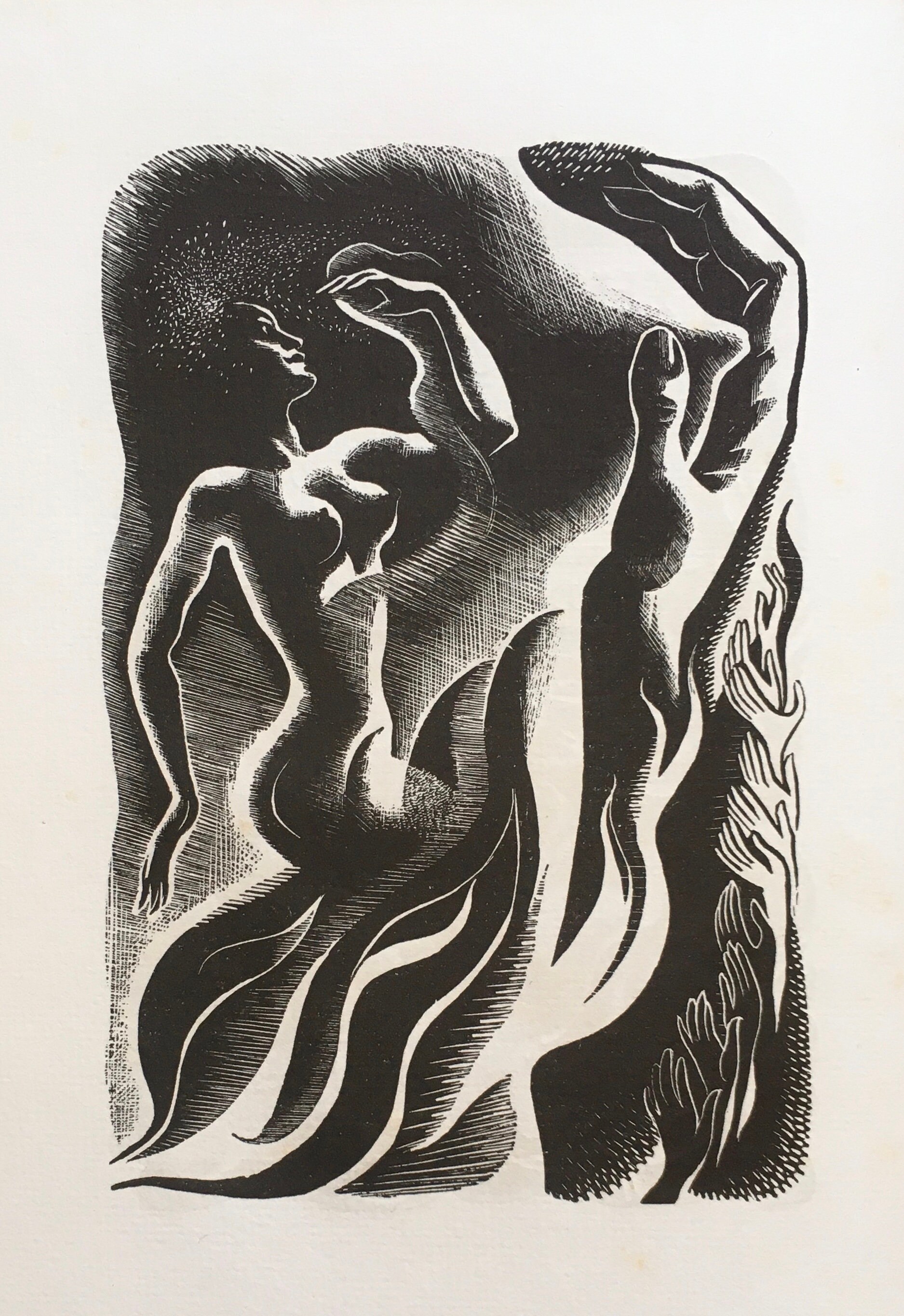 1945 Woodcut Engraving Dorothea Braby Limited Edition From - Etsy UK