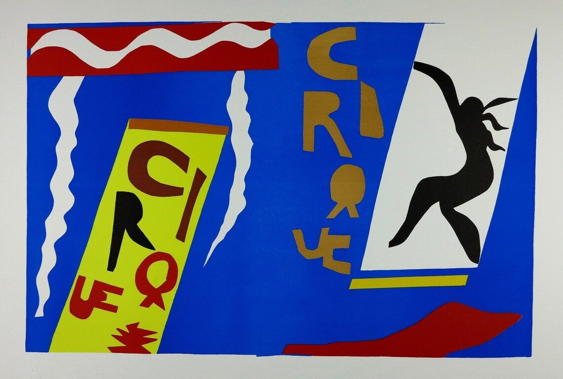 1957 HENRI MATISSE Lithograph 'the Circus' Jazz - Etsy UK