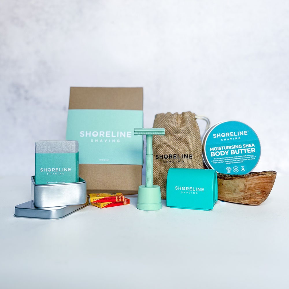 Women's Grooming Kit With Safety Razor - Handmade, Sustainable - Eco ...