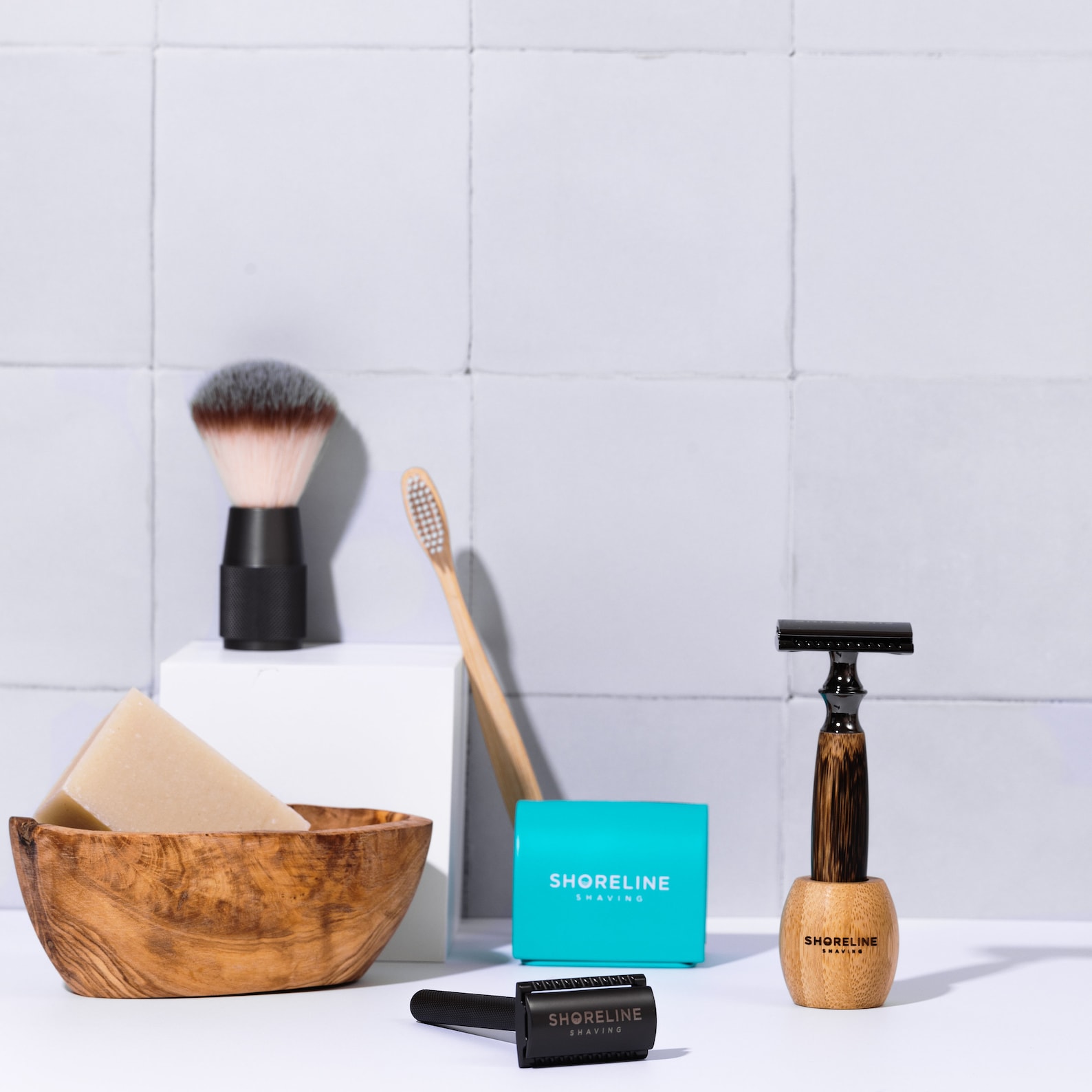 Bamboo Safety Razor Shaving Kit With Shaving Soap Blades - Etsy UK