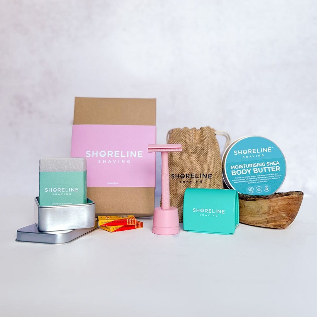 Women's Grooming Kit With Safety Razor - Handmade, Sustainable - Eco ...