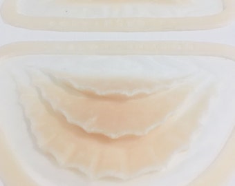 Pack of 2 Unpainted Silicone Prosthetic Gills / mermaid / fish | Etsy