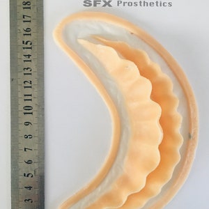 Pack of 2 Unpainted Silicone Prosthetic LARGE Gills / Aquatic Man ...