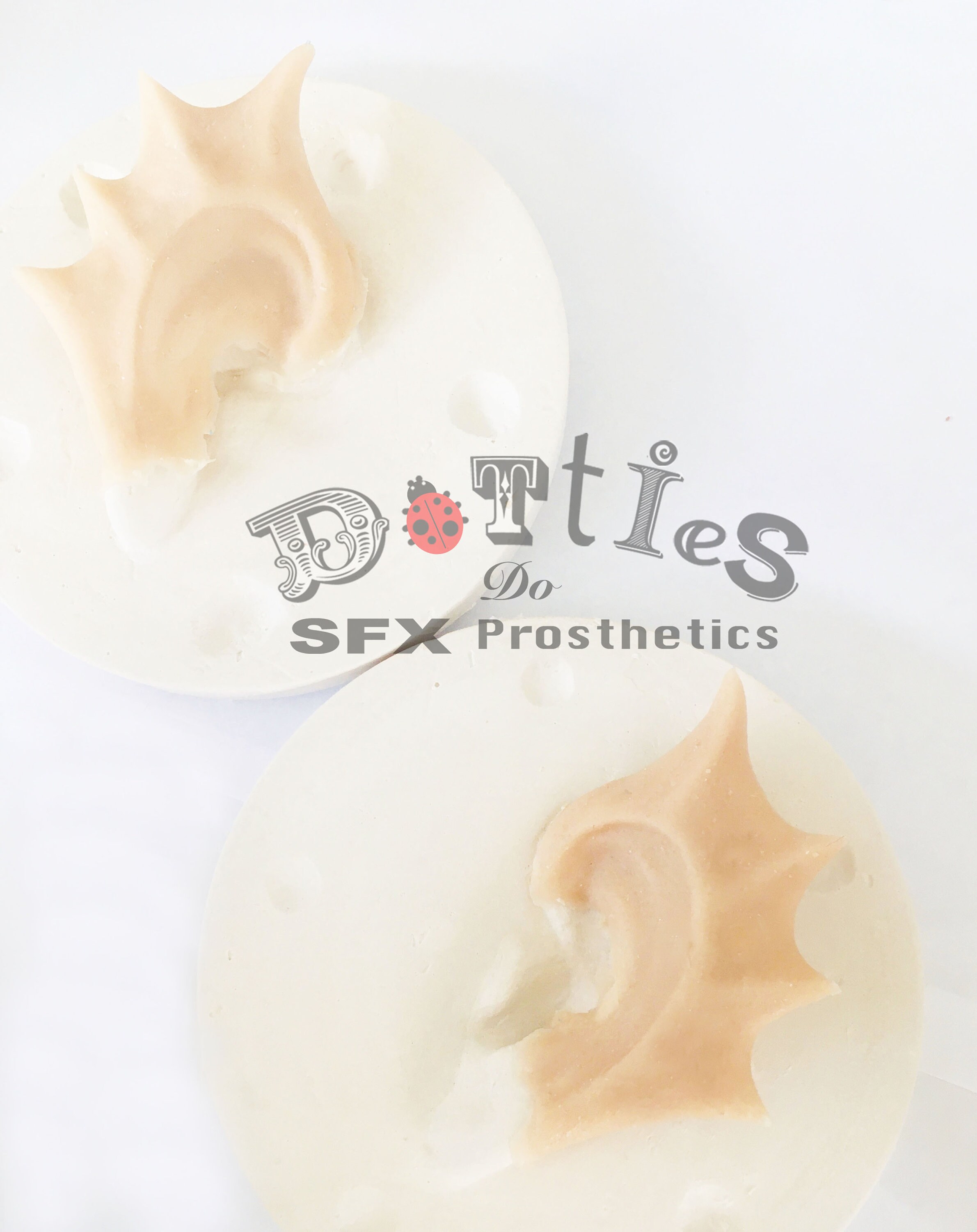 Pair of Unpainted Silicone Ear Tips Mermaid / Aqua Man | Etsy