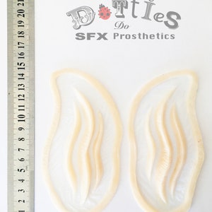 Pack of 2 Unpainted Silicone Prosthetic Gills / Mermaid / Fish - Etsy