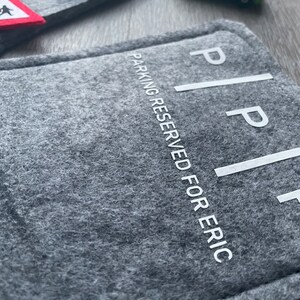 Custom Made Handmade Felt Car Mat Age Number Letter Novelty Car Track ...