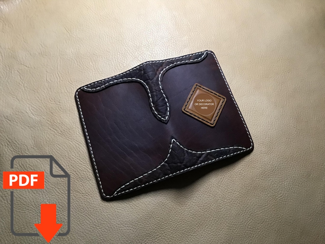 Pattern to Make a Leather Cover for Field Notes Notebooks or Moleskines ...