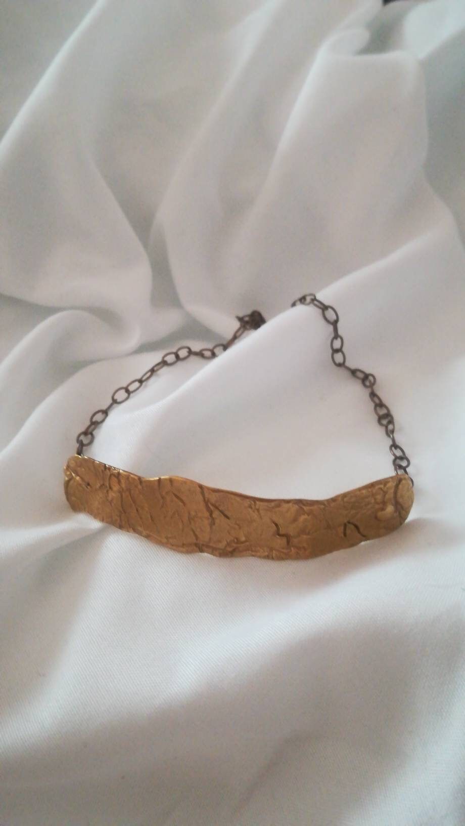 Ancient greece Gold Anklet gladiator hammered Byzantine | Etsy