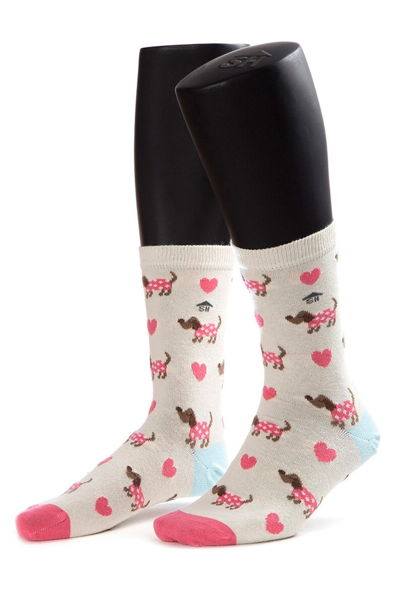 Dog Design Socks Women Socks-Dog Lover Gift Printed Socks | Etsy