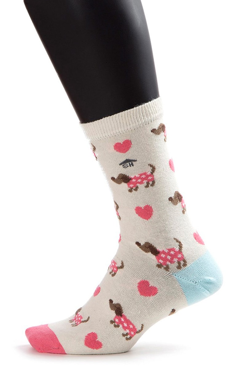 Dog Design Socks Women Socks-dog Lover Gift Printed Socks - Etsy