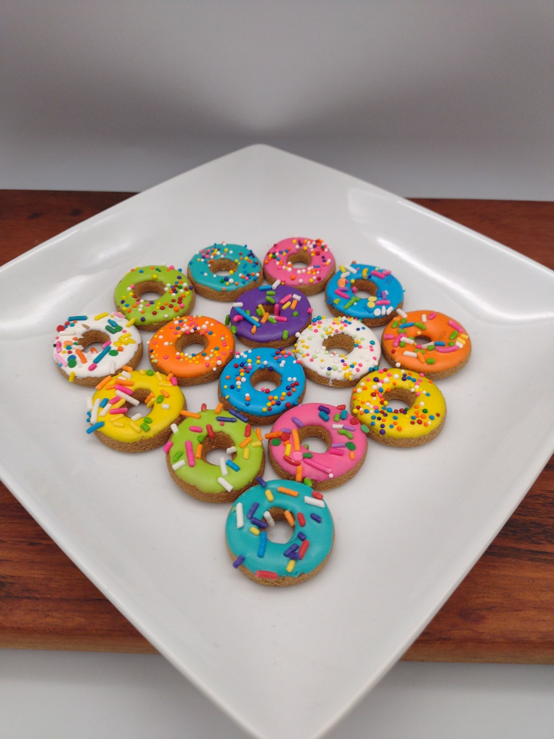 Mini Doggie Donuts 6pk, Bakery Pet Treat, Small Dog Treat, Dog Donuts ...