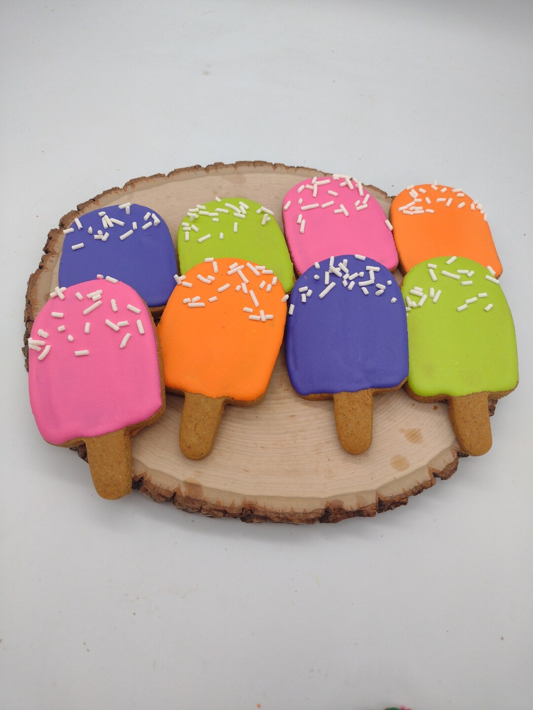 Dog Pupsicles, Gourmet Dog Treat, Dog Popsicle Cookies, Dog Cookies ...