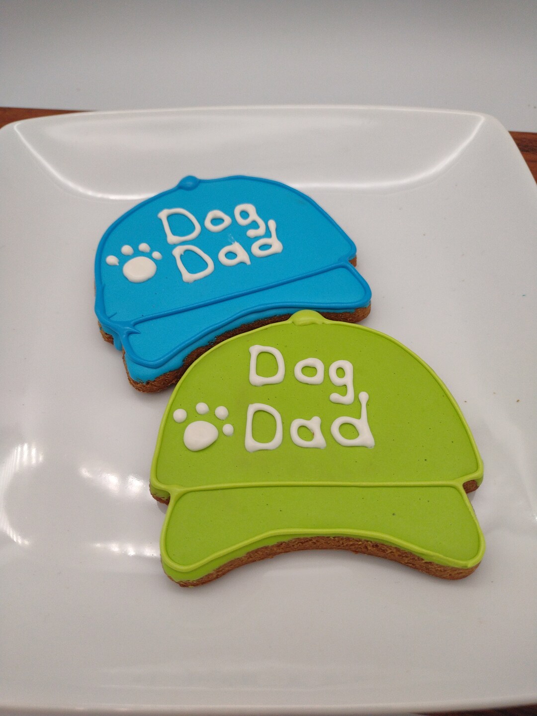Dog Dad Cookies, Gourmet Pet Treat, Dog Dad Treats, Dog Cookies, Dog ...
