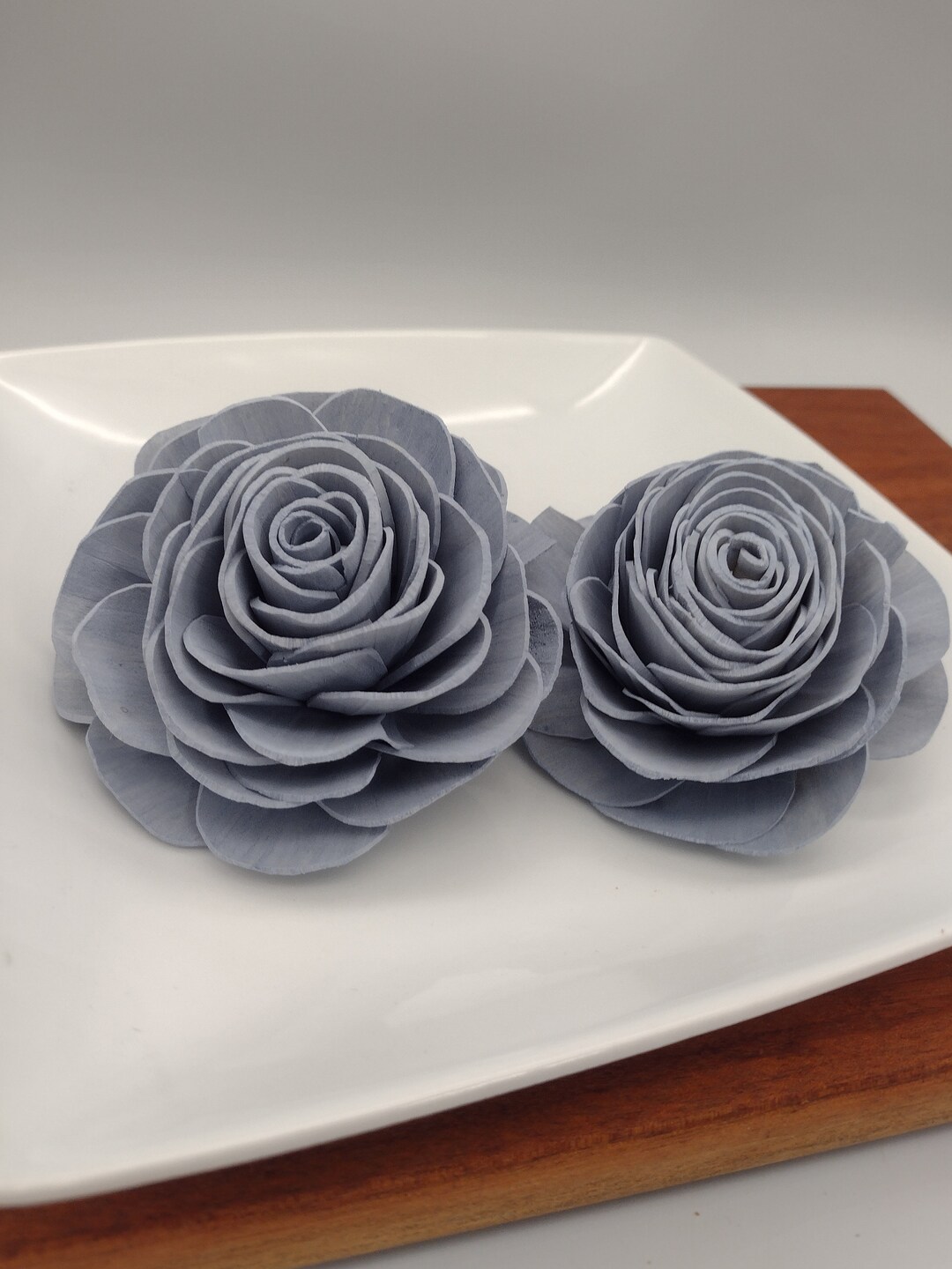 Sola Wood Flowers, Blue Sola Flowers, Blue Wood Flowers, 2" Sola Wood ...