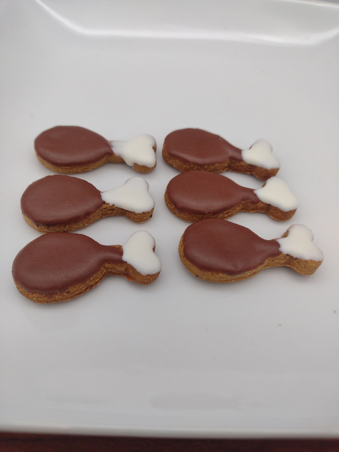 Mini Turkey Leg Cookies, Thanksgiving Pet Treat, Turkey Leg Treat, Dog ...