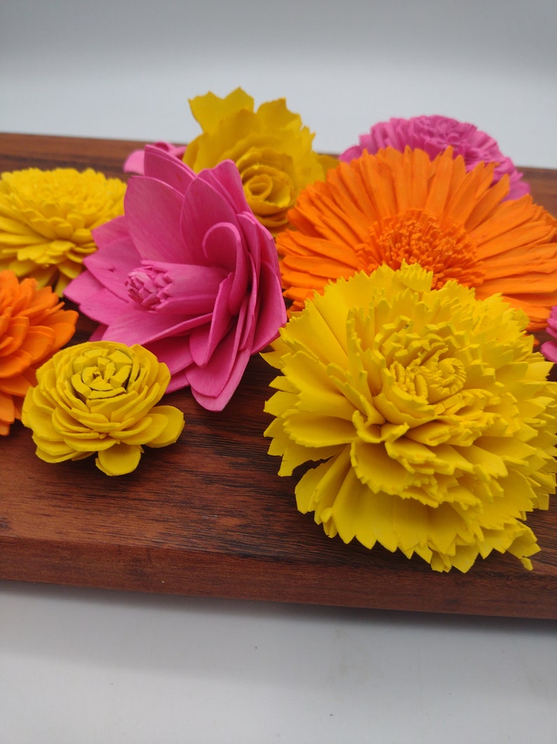 Sola Wood Flowers, Colorful Wood Flowers, Bright Sola Flowers, Forever ...