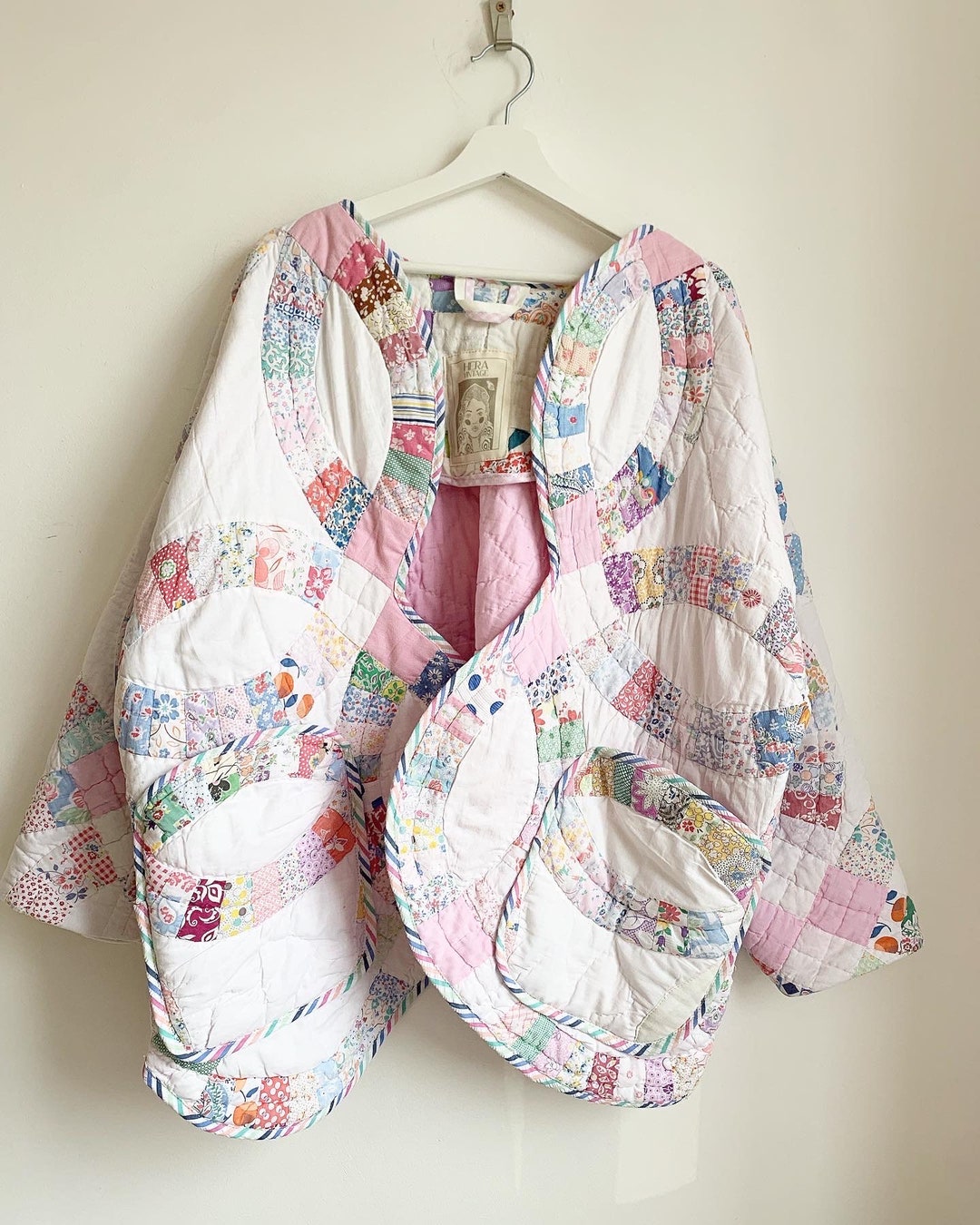 Vintage 1930's wedding Band Patchwork Jacket - Etsy