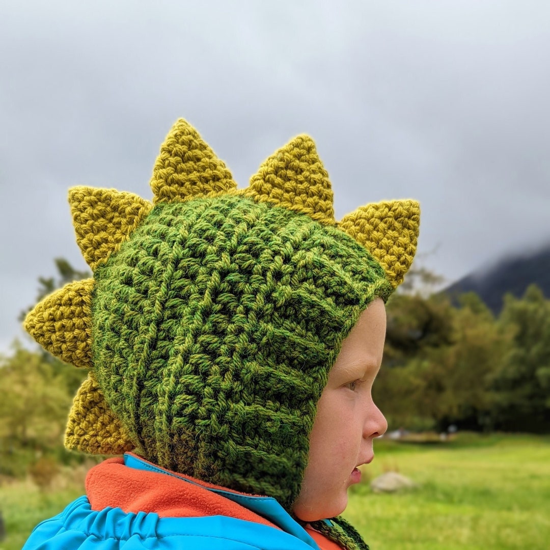 Dinosaur Hat. Baby Dino Bonnet. Baby Toddler Child Adult Dinosaur ...