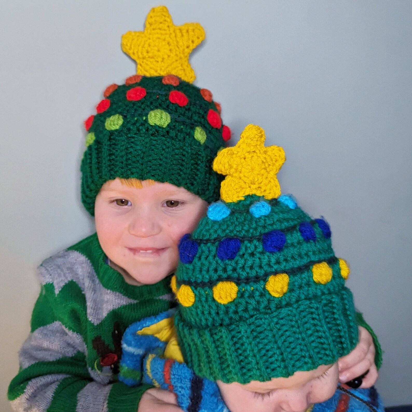 Crochet Christmas Tree Hat Pattern: Family Sizes (PDF Pattern) - Etsy