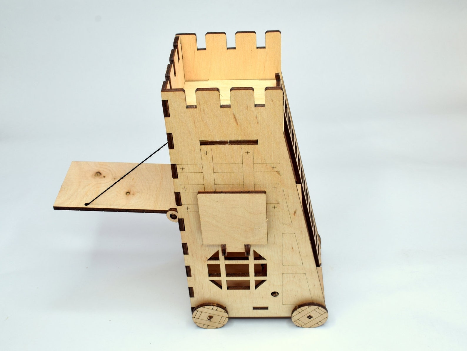 Assault Tower Siege Tower 3D Puzzle DIY Creative Boy Gift | Etsy