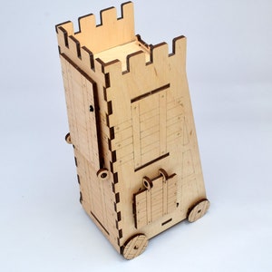 Assault Tower Siege Tower 3D Puzzle DIY Creative Boy Gift | Etsy