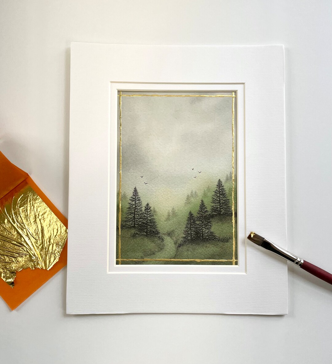 Art Print Northwoods Landscape Giclee Print Landscape Print Woodland ...