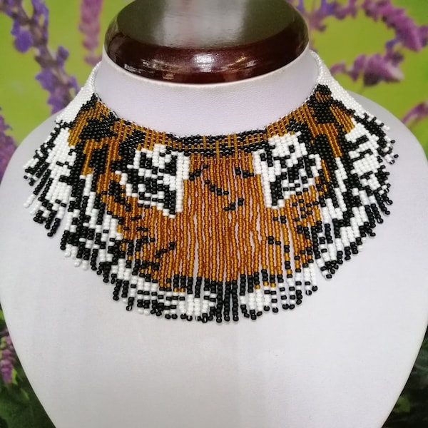 Seed Bead Necklace - Etsy