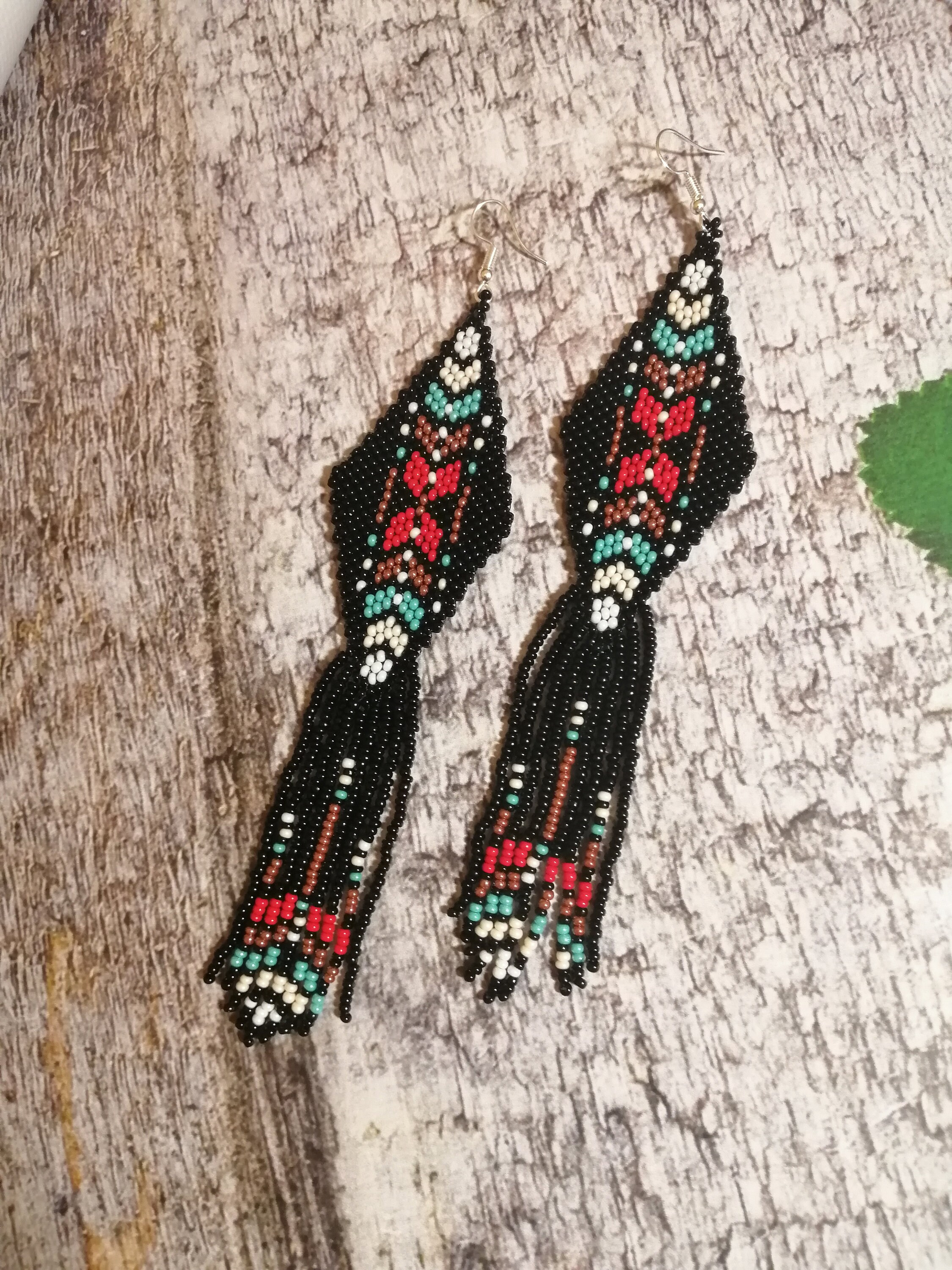 Unique earrings Native American earrings Gift for her Boho | Etsy