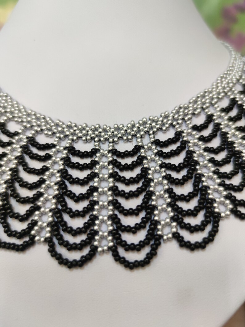 Black Silver Collar RBG Dissent Collar Ruth Bader Ginsburg - Etsy