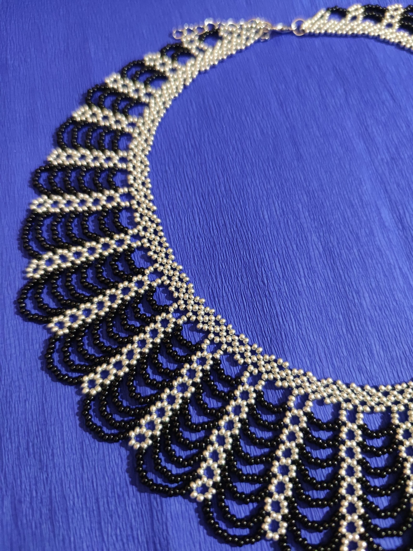 Black Silver Collar RBG Dissent Collar Ruth Bader Ginsburg - Etsy