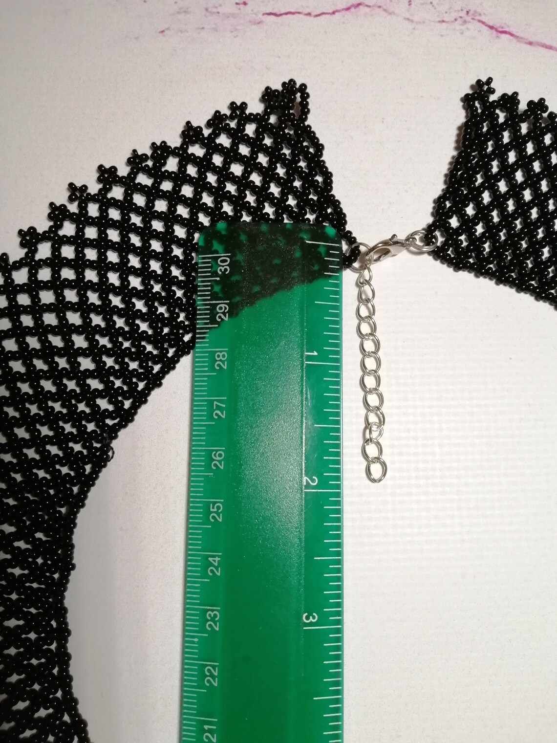 Black RBG Beaded Collar Dissent Collar Ruth Bader Ginsburg - Etsy