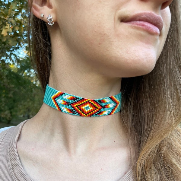 Native Choker - Etsy