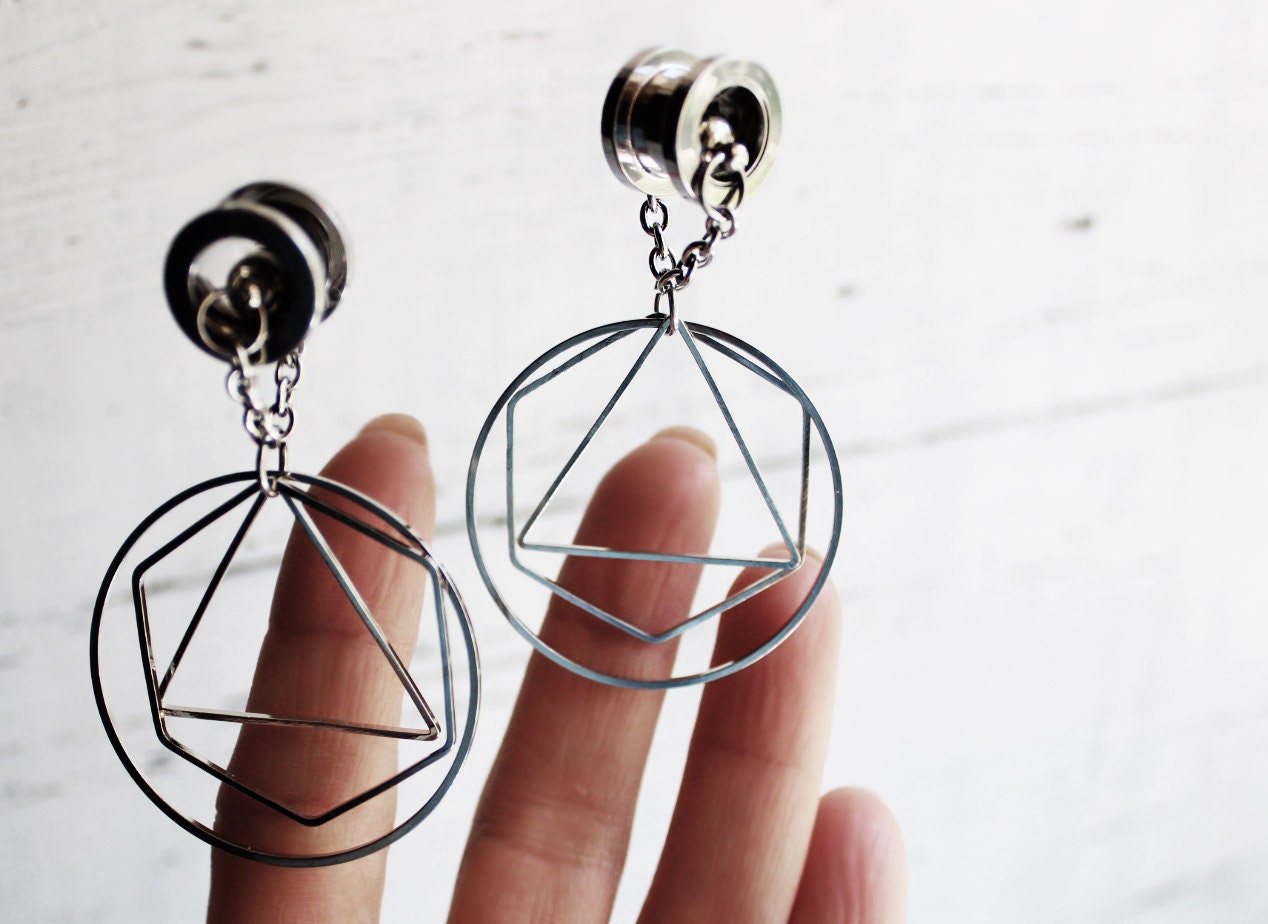 Ear Weight 00g Plug Tunnel 0g Plug Tunnel Plug and Tunnel | Etsy