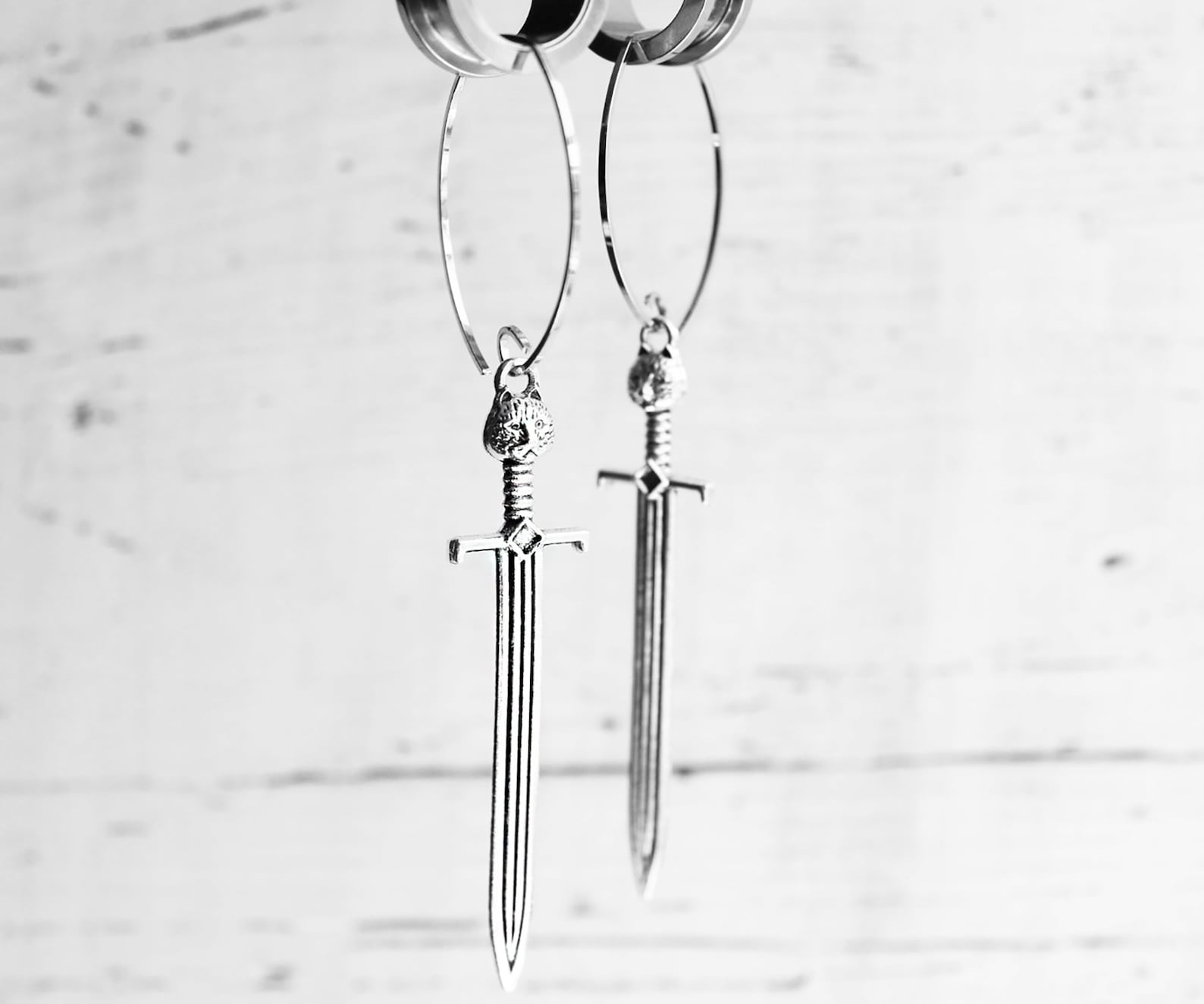 Ear weight dangle plug ear plug and tunnel 0g plug 00g plug | Etsy