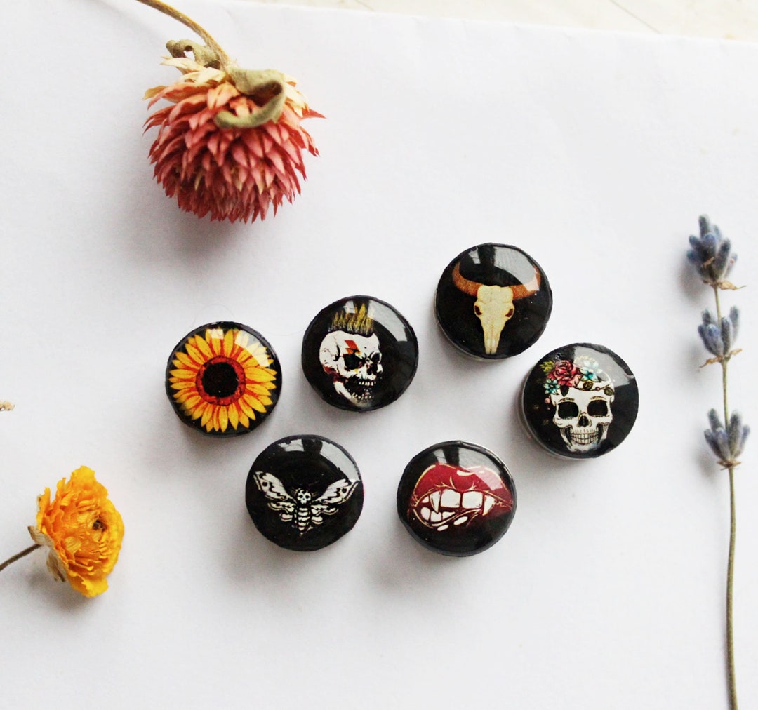 Faux Ear Plug Earrings Stylish Ear Jacket Edgy Illusion Ear Jackets for ...