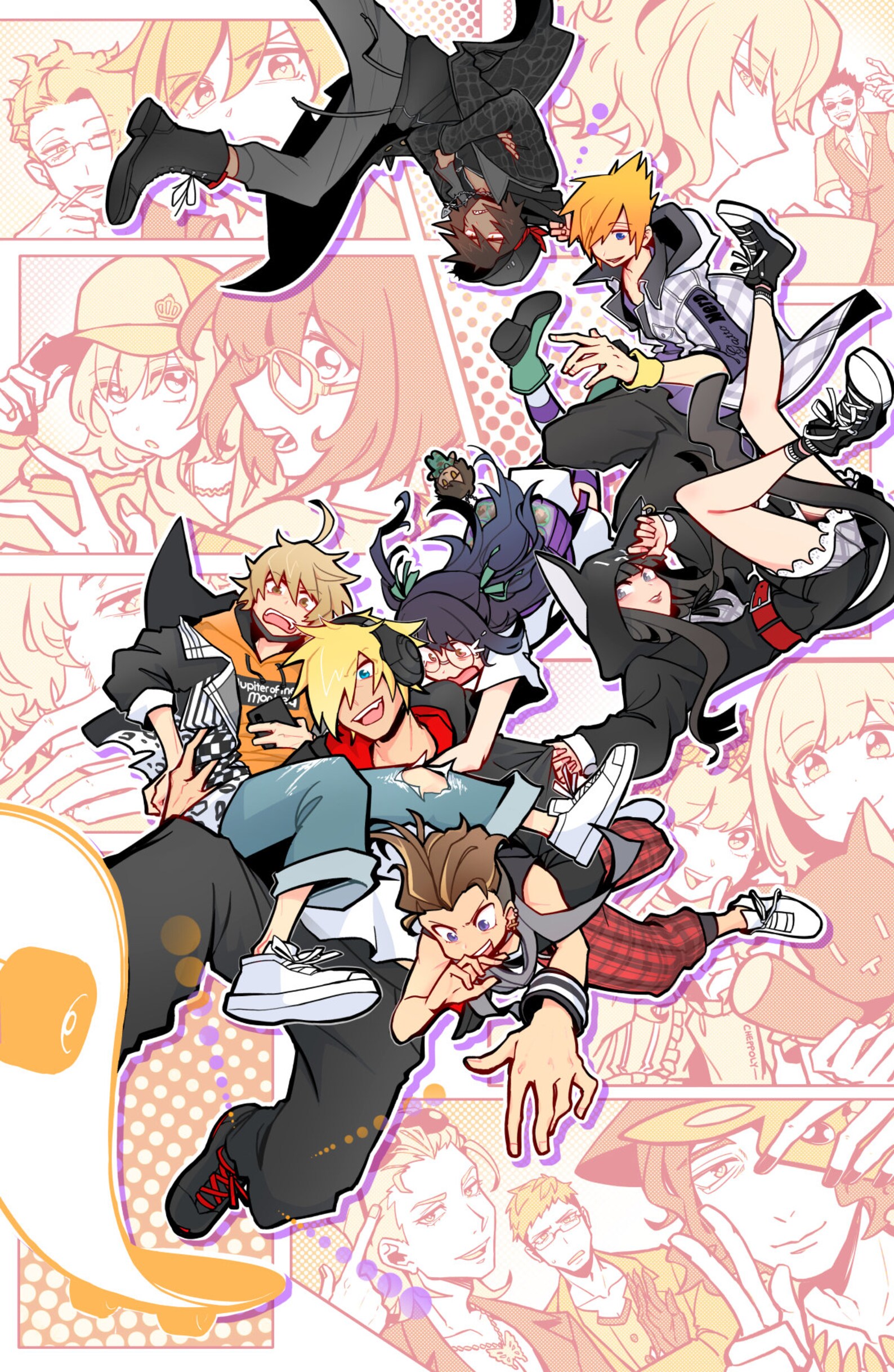 NEO TWEWY Prints 4 Options - Etsy