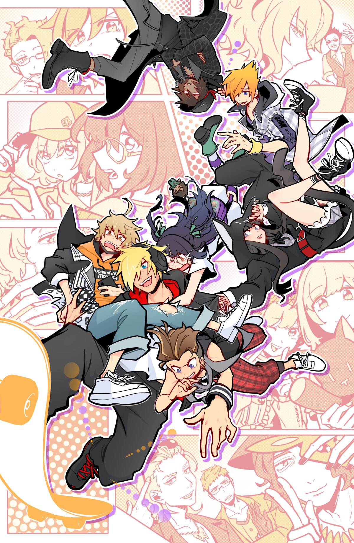 NEO TWEWY Prints 4 Options - Etsy