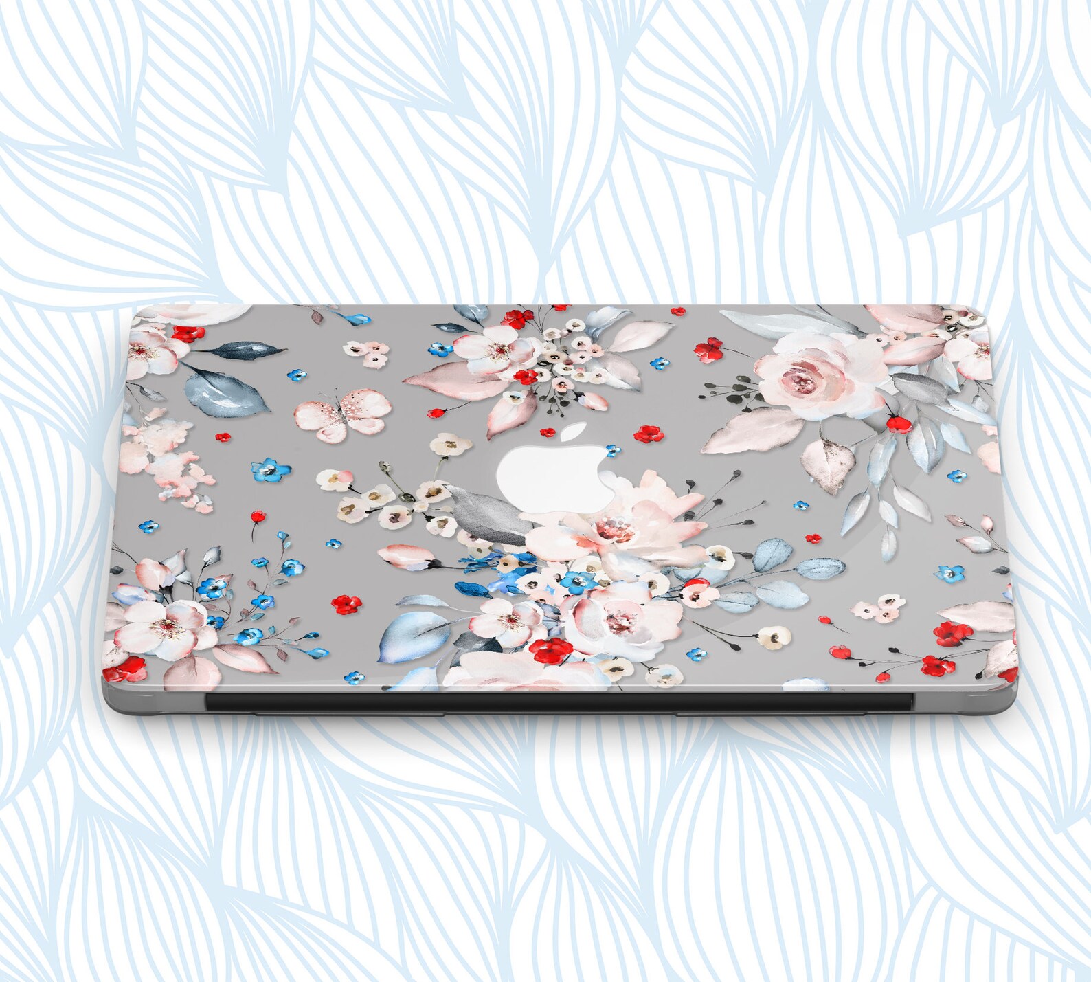 Floral macbook case for macbook air 13 pro 13 retina 13 | Etsy
