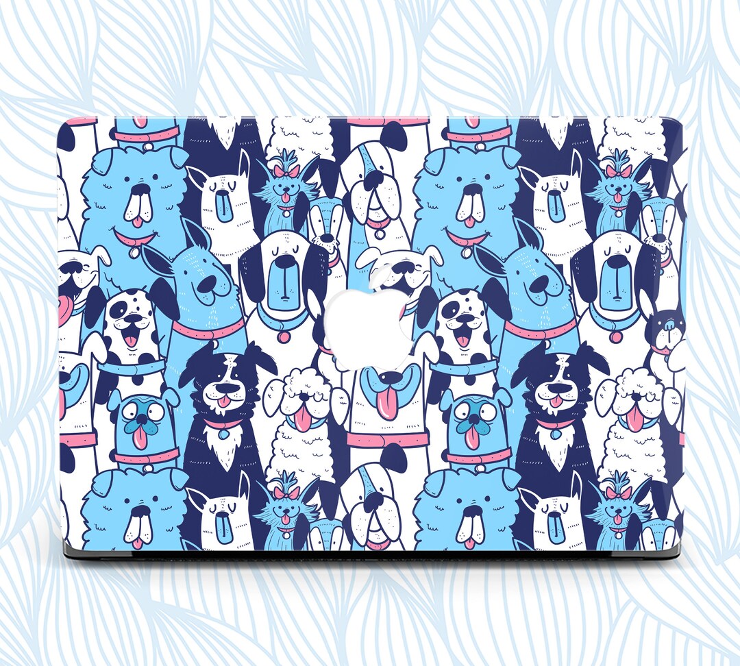 Happy Dogs Pattern MacBook Case for MacBook Air 13 Pro 13 - Etsy