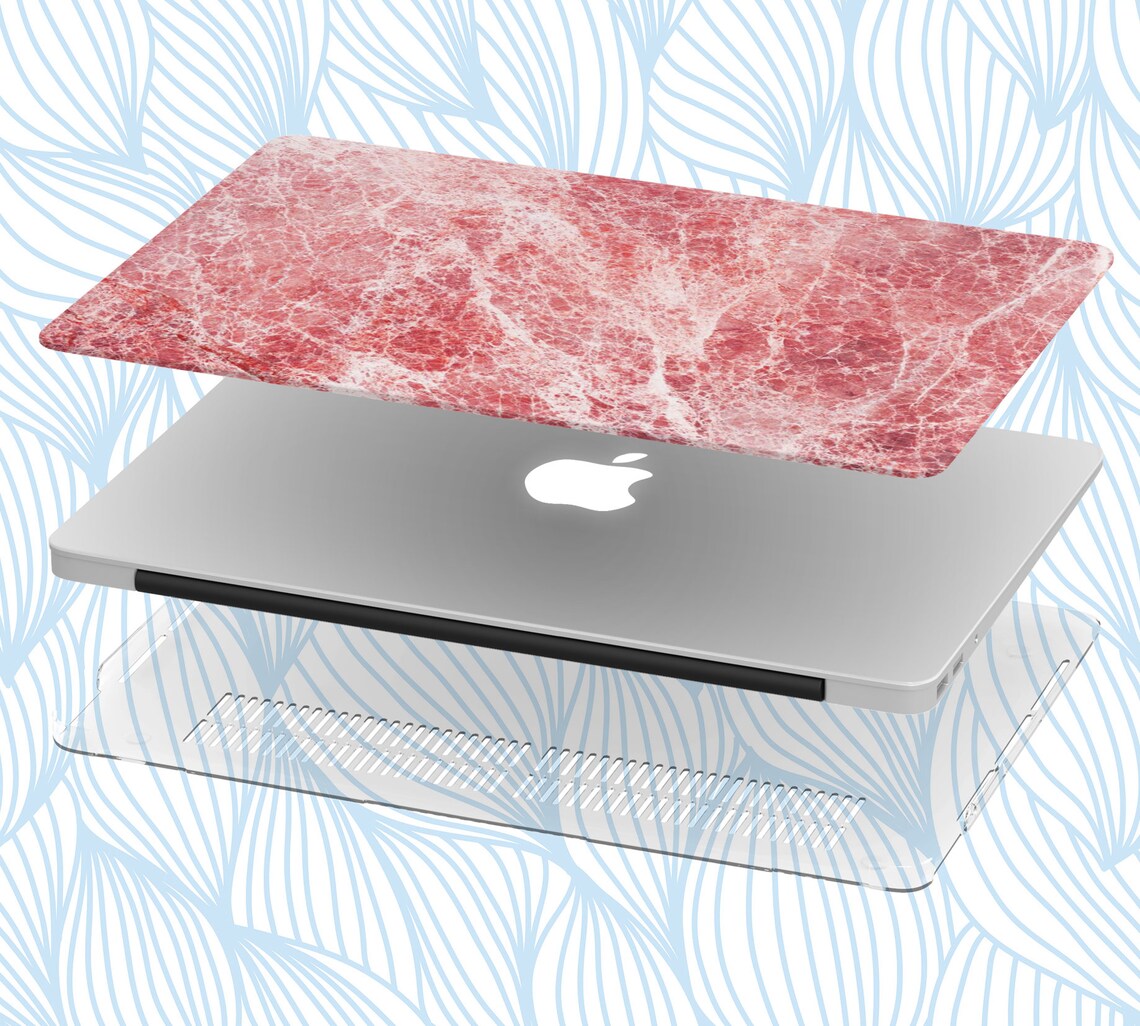 Marble macbook case with stone marble texture old marble | Etsy