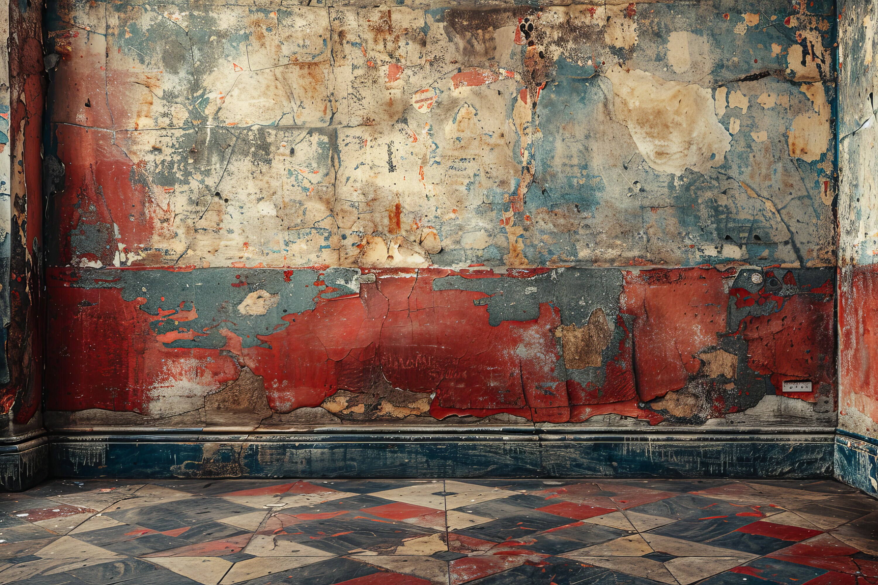 Vintage Distressed Wall Digital Backdrop High-resolution Photography ...