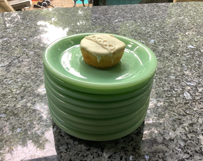 Vintage Jadeite Restaurant Ware Lot of 10 Saucers - Etsy