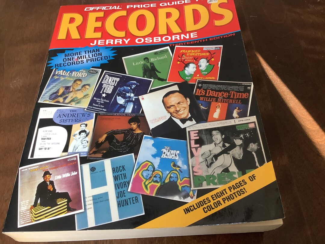 Official Price Guide to Records - Etsy