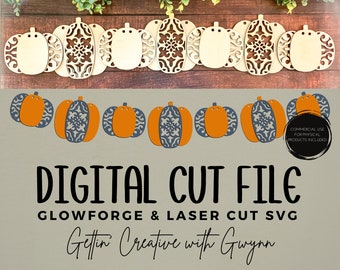 Fall Pumpkin SVG File 3 Different Pumpkin Shapes Farmhouse - Etsy